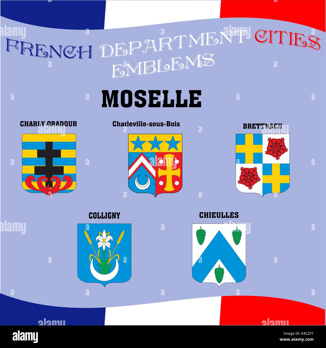 Franch map hi-res stock photography and images - Alamy