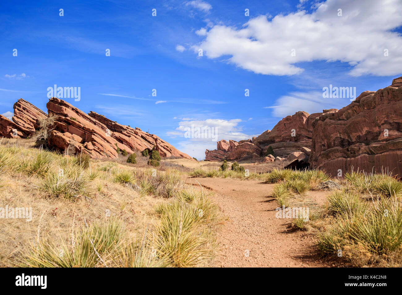 Red rocks amphitheater stage hi-res stock photography and images - Alamy
