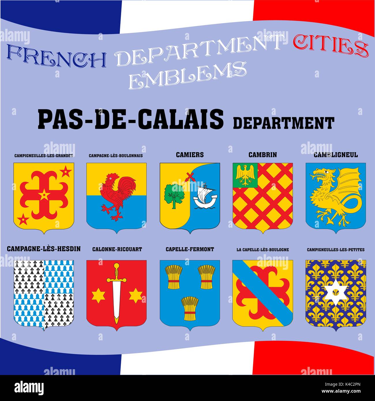 Franch map hi-res stock photography and images - Alamy