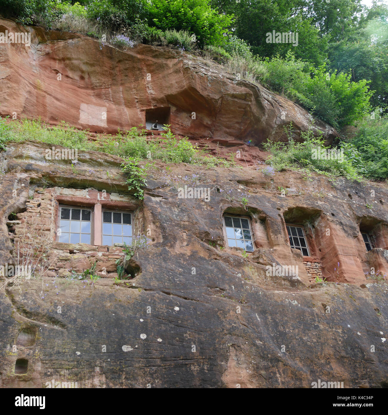 Rock Hermitage Of Bretzenheim The Rocky Area Was A Place Of Roman ...