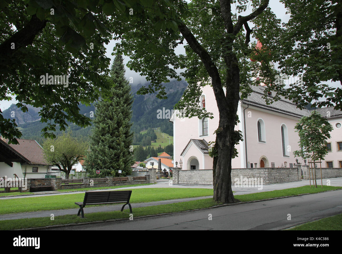 Church in ehrwald hi-res stock photography and images - Alamy