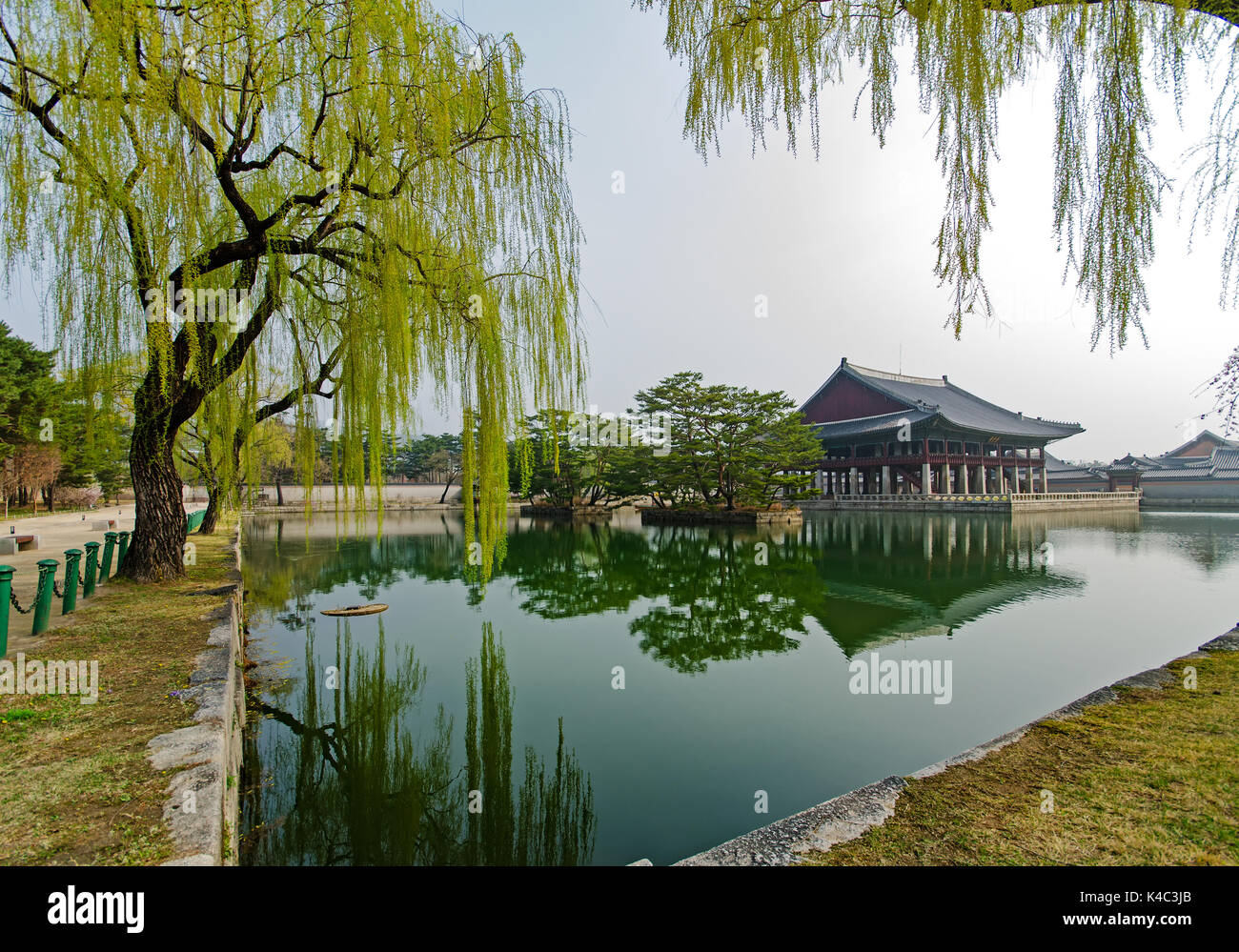 Gyeongbukgung palace also known as Gyeongbokgung Palace or Gyeongbok ...