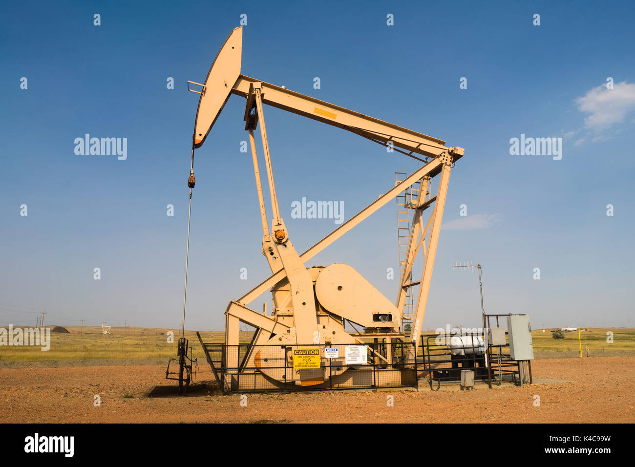 A pumping device used in Oil Production Stock Photo - Alamy