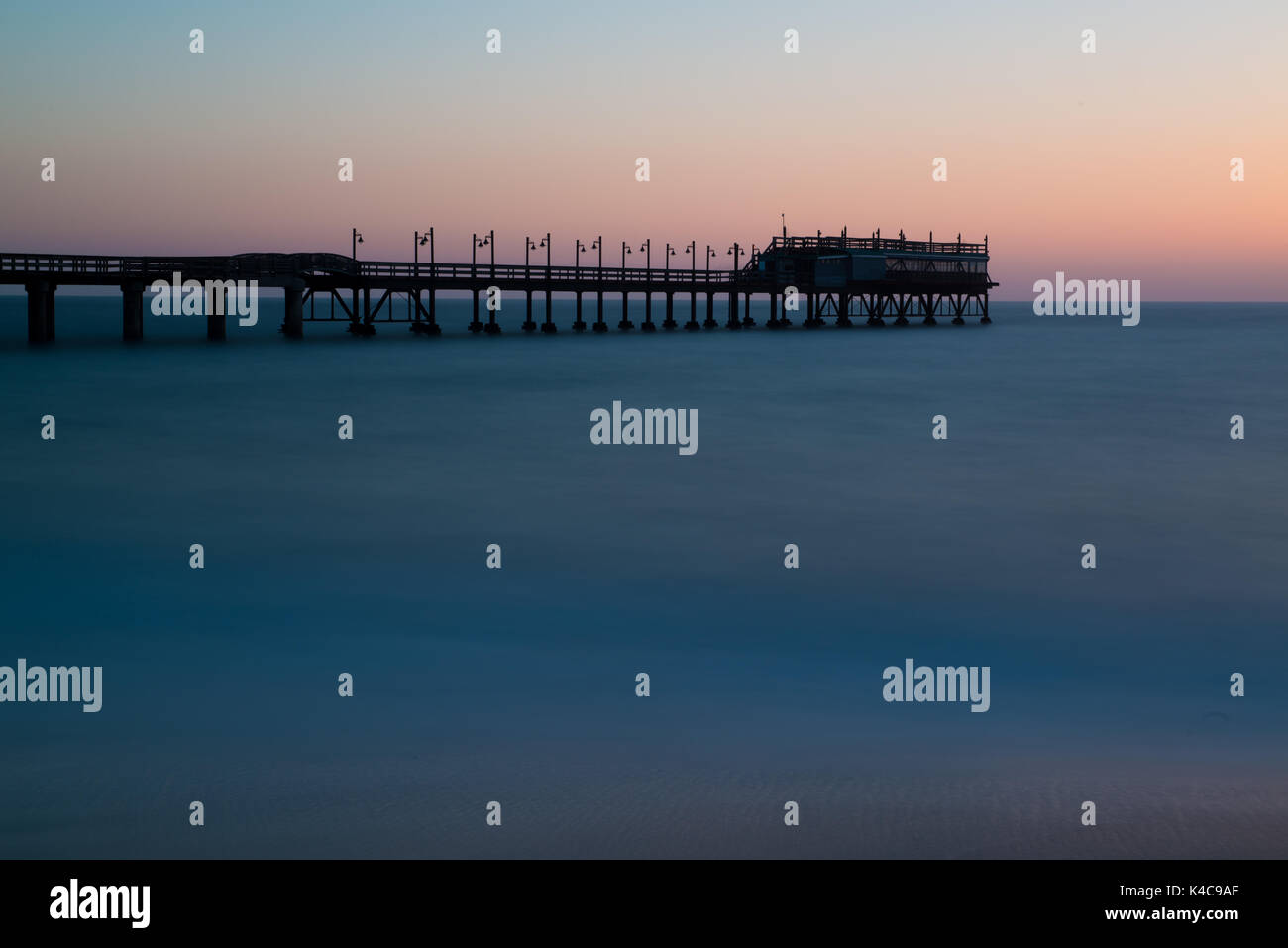 Jetty 1905 On The Jetty Bridge Swakopmund Namibia Stock Photo - Alamy