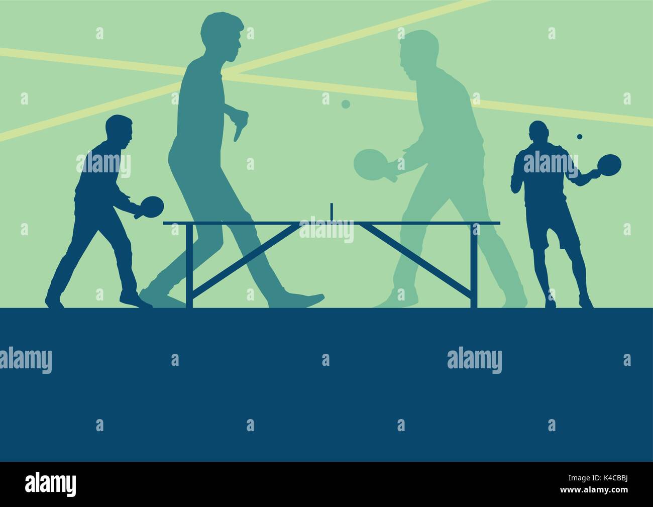 Table tennis player vector abstract background Stock Vector Image & Art ...