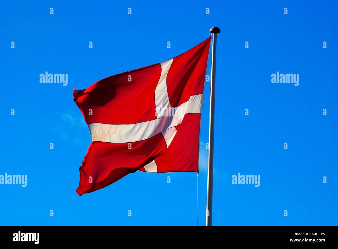 Danebrock, Dannebrog, Flag Stock Photo - Alamy