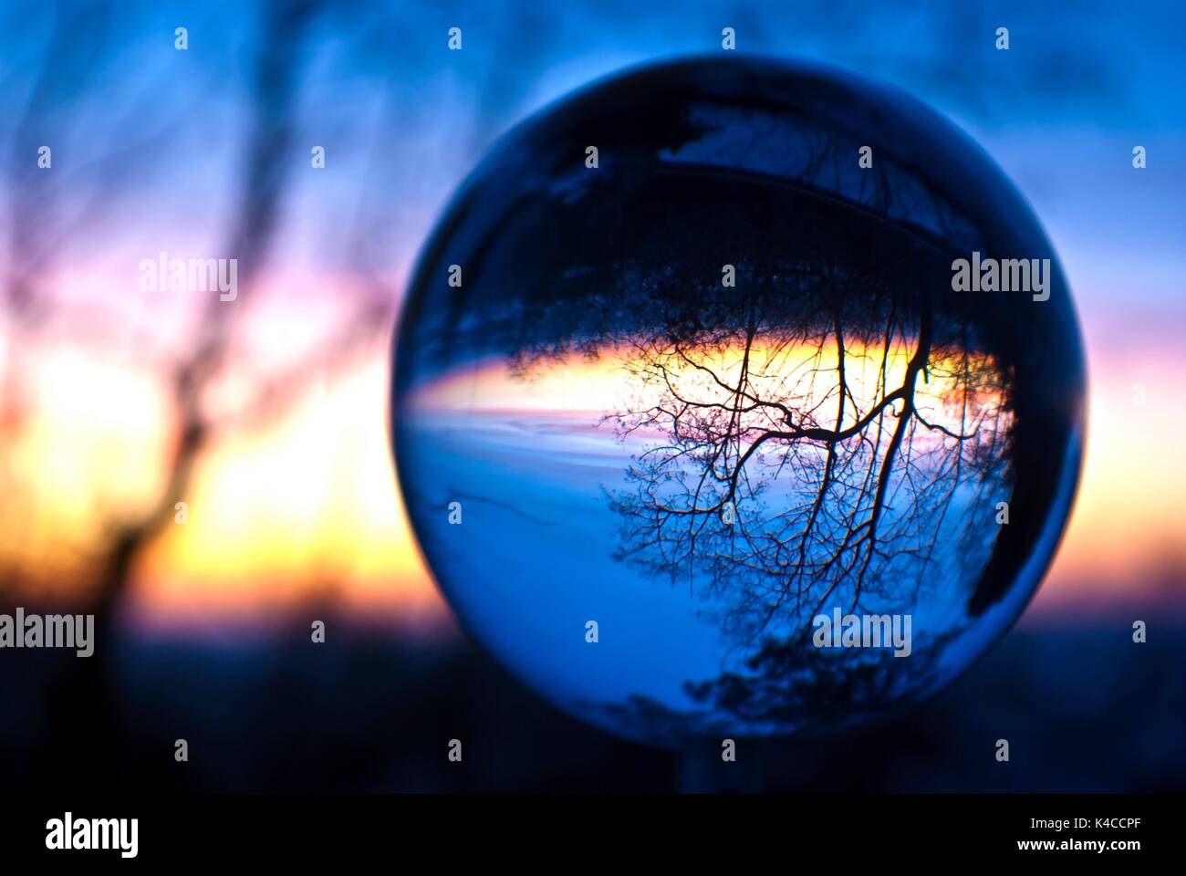 Glass Ball, Ball Photos Stock Photo - Alamy