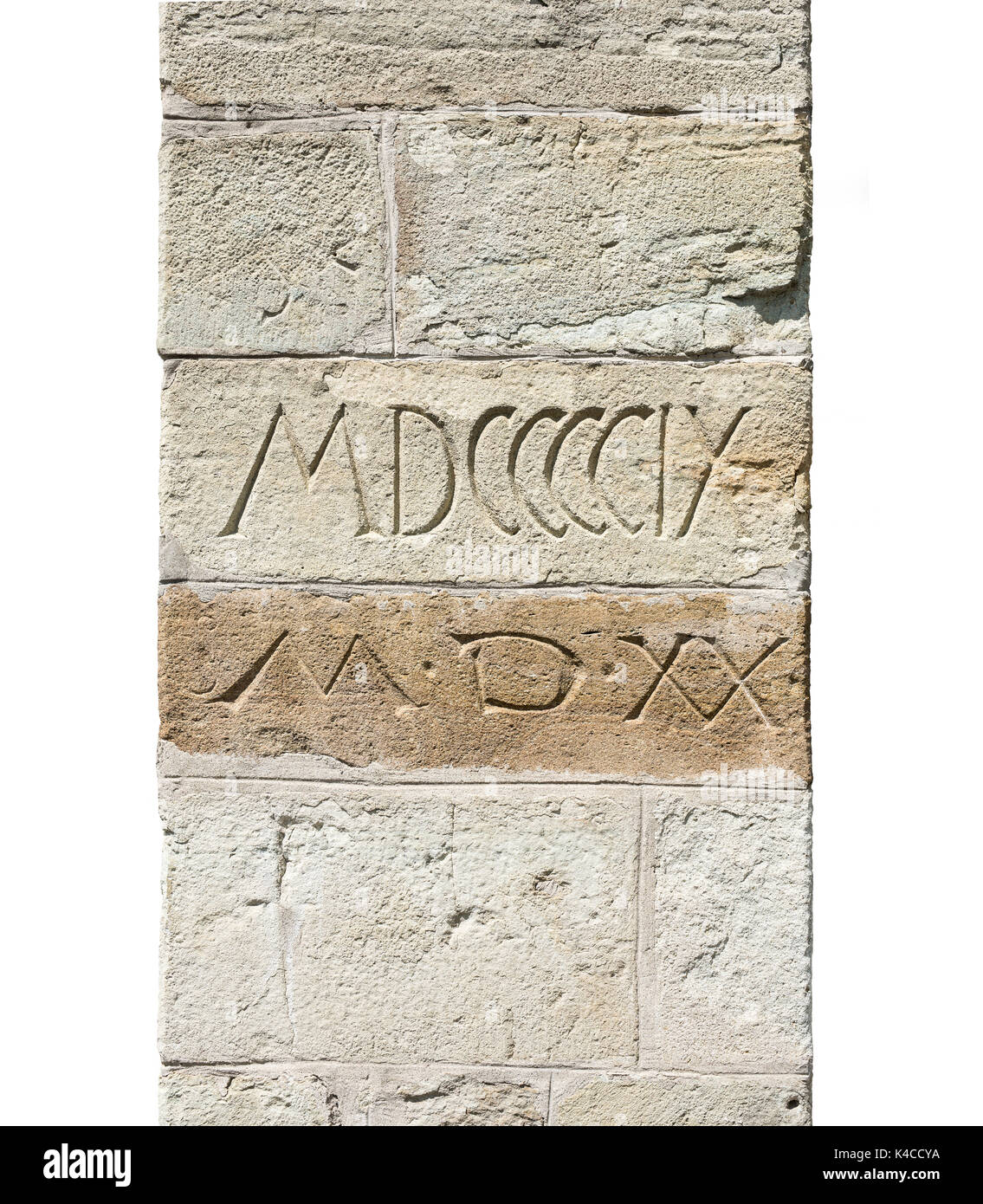 Roman numerals stone hi-res stock photography and images - Alamy