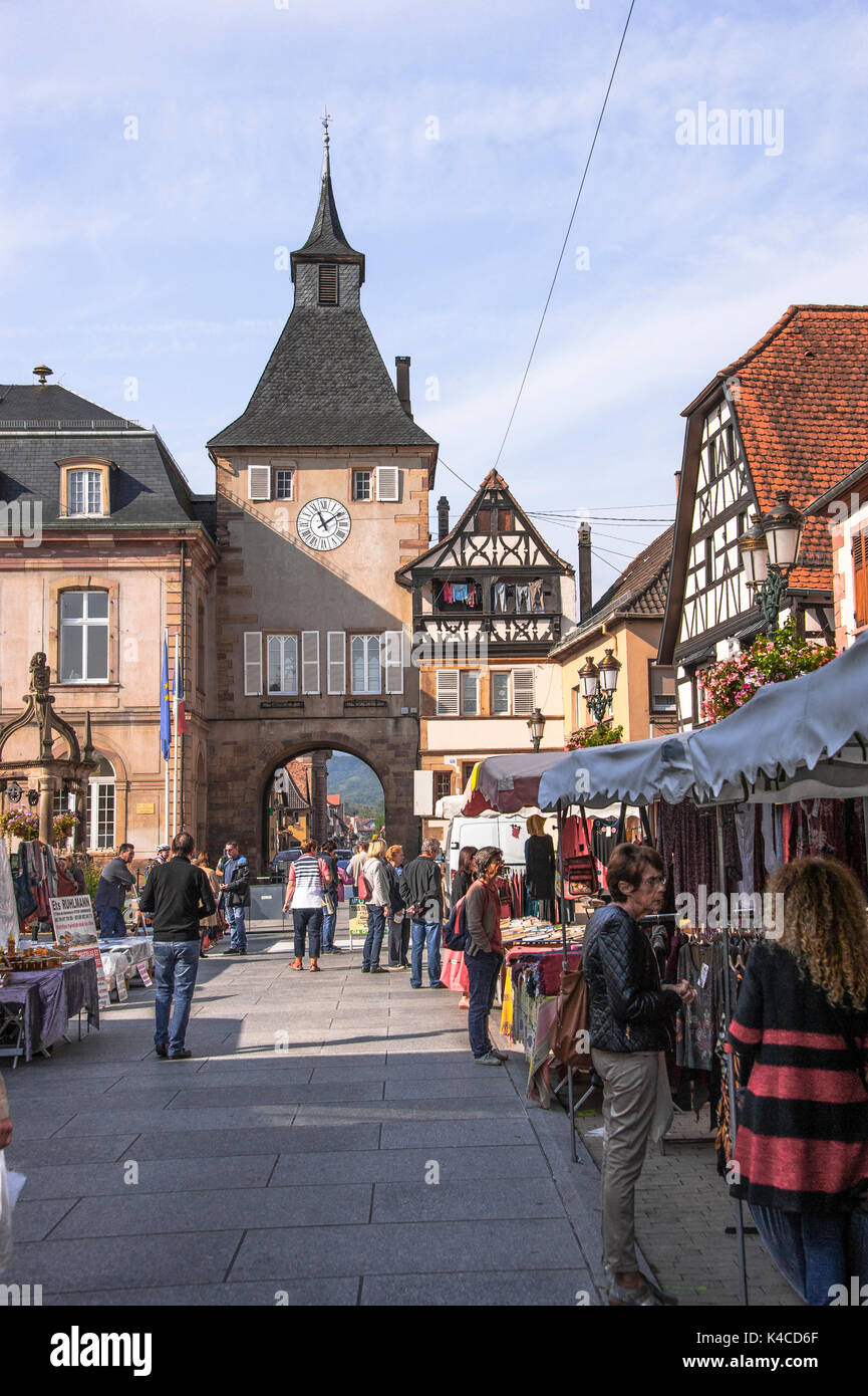 Rosheim, Picturesque Village, At The Scenic Route Of Vine Alsatian ...