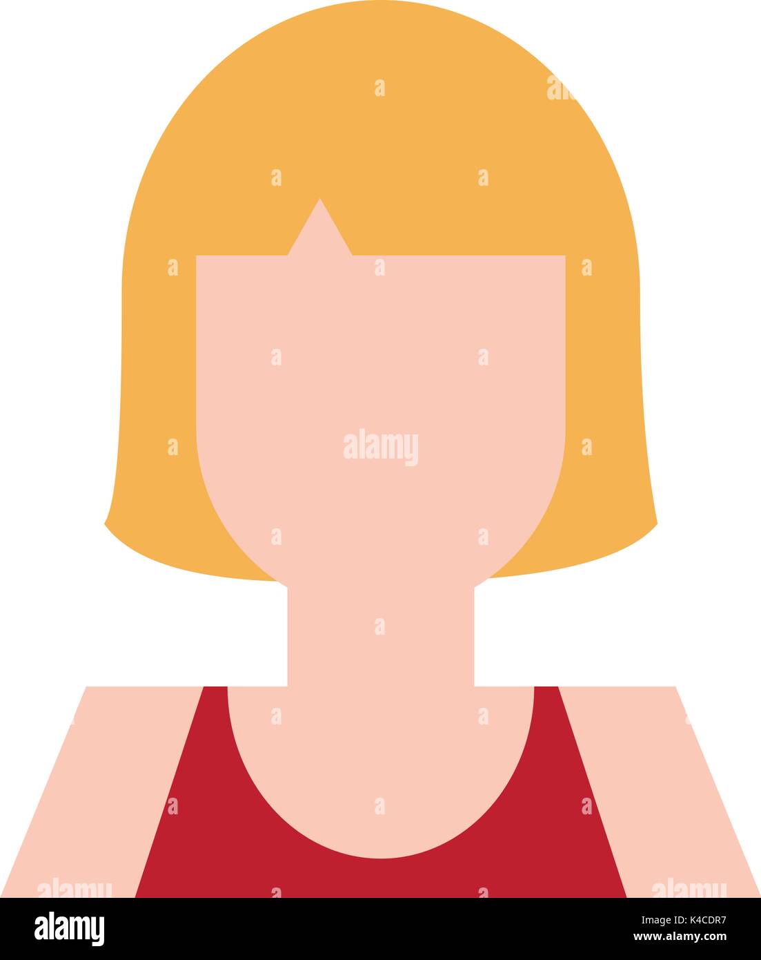Blonde Female Avatar Icon