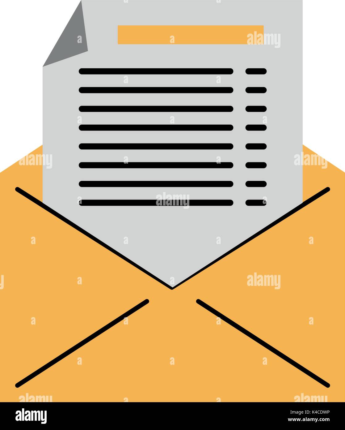 message envelope icon image Stock Vector Image & Art - Alamy
