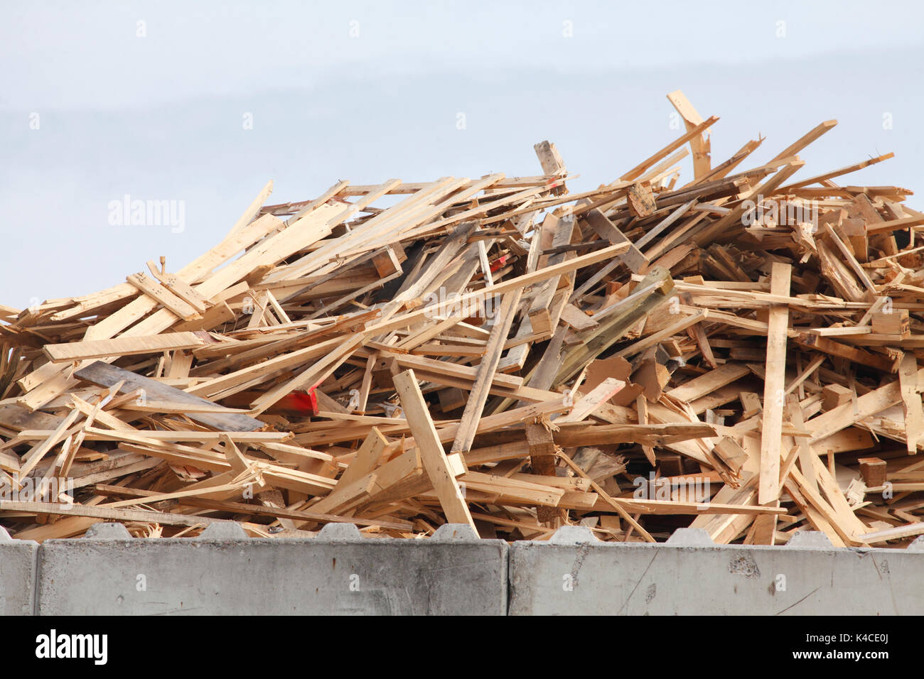 Wooden Garbage, old wooden boards Stock Photo - Alamy