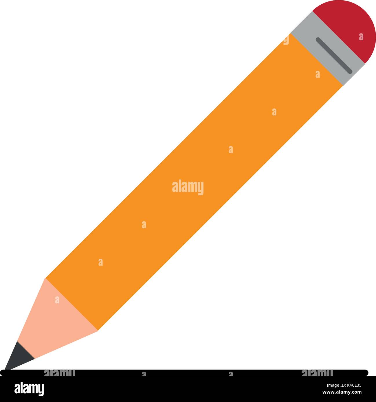 pencil writing icon image Stock Vector Image & Art - Alamy