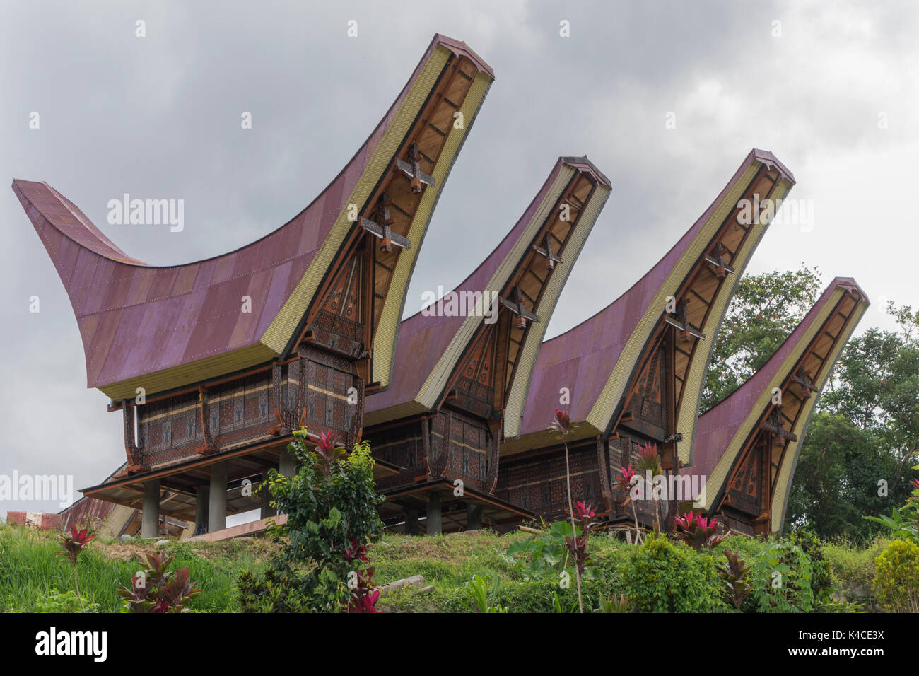 Indonesian rice barns hi-res stock photography and images - Alamy