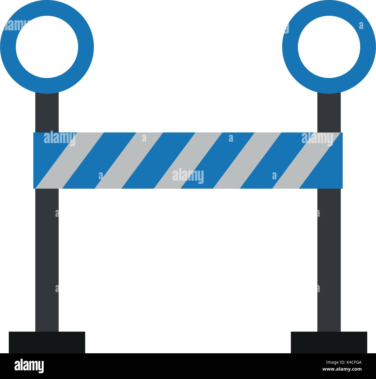 roadblock road safety icon image Stock Vector Image & Art - Alamy