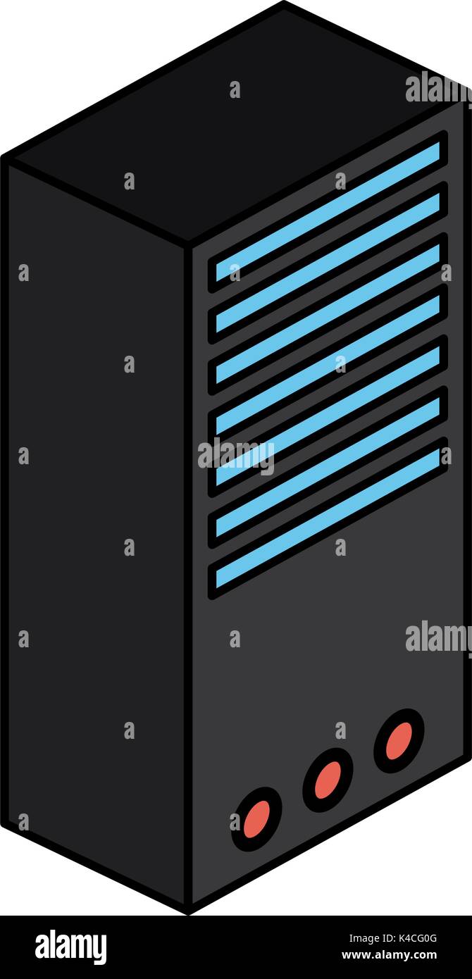 cpu tower icon image Stock Vector Image & Art - Alamy