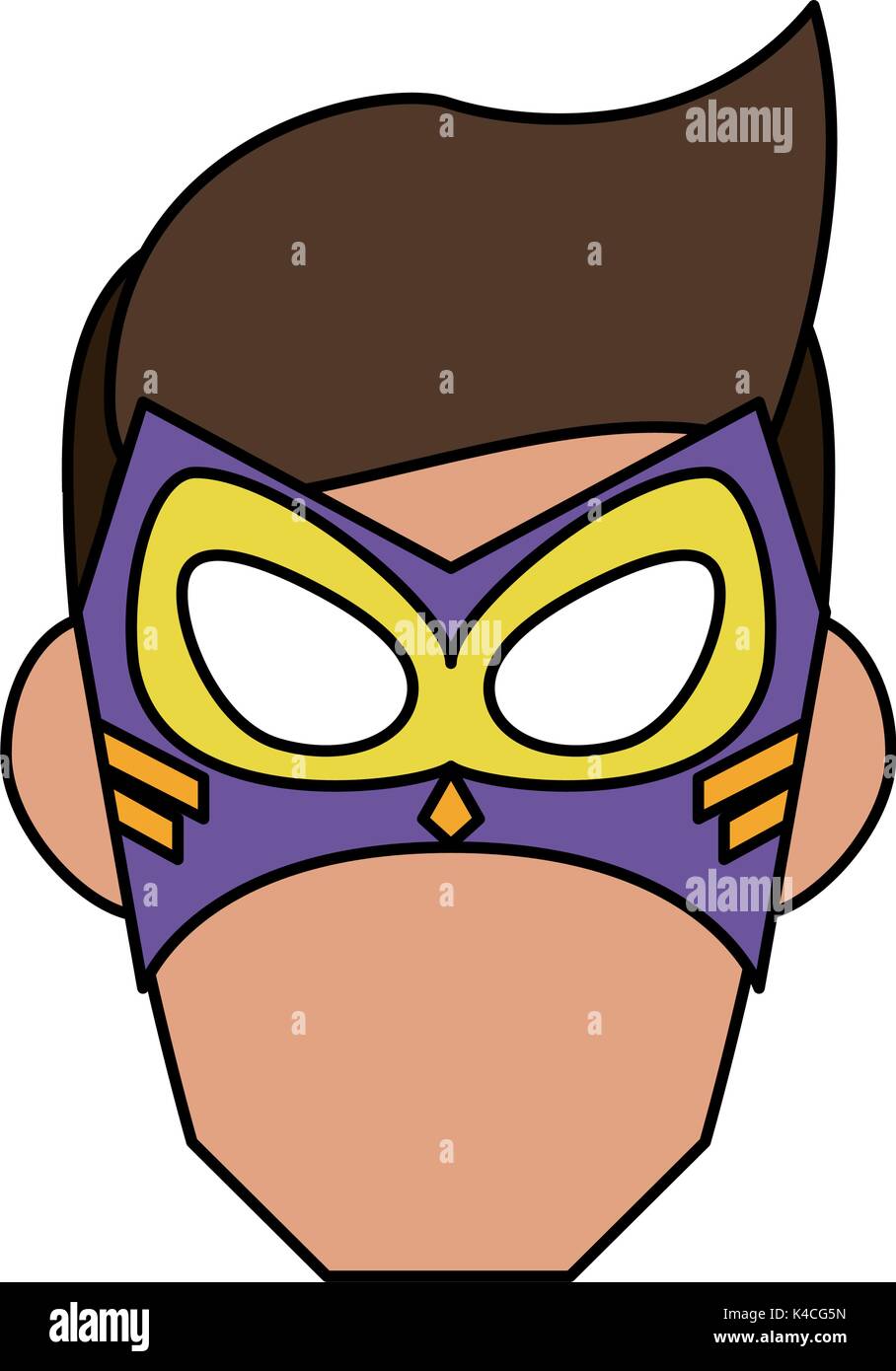 superhero avatar icon image Stock Vector Image & Art - Alamy