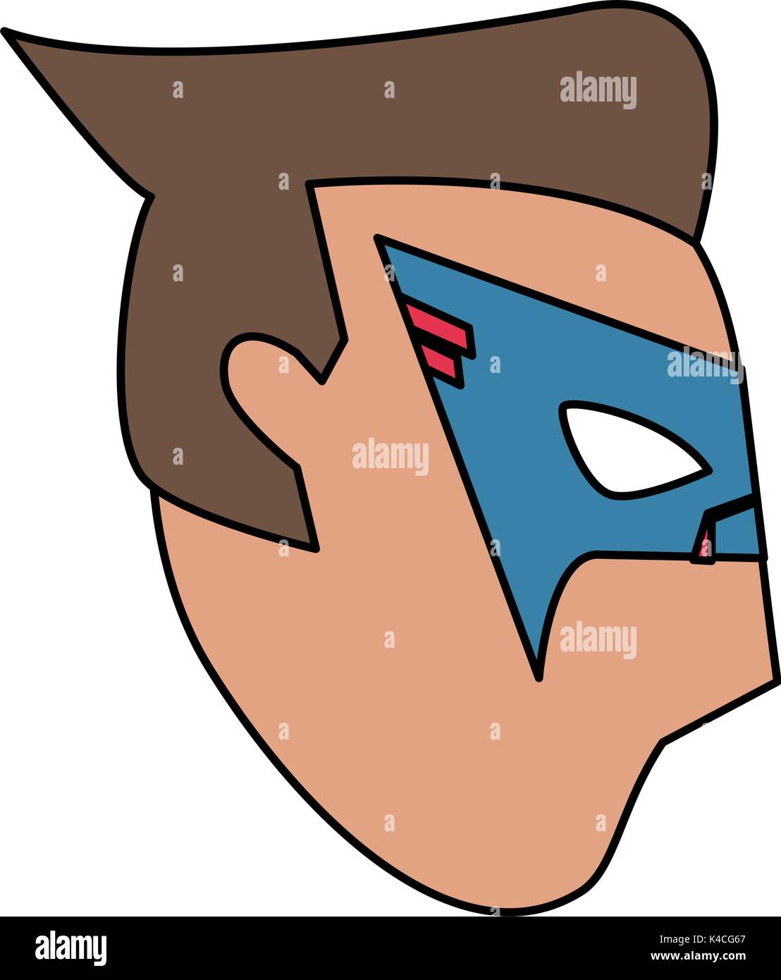 superhero avatar icon image Stock Vector Image & Art - Alamy