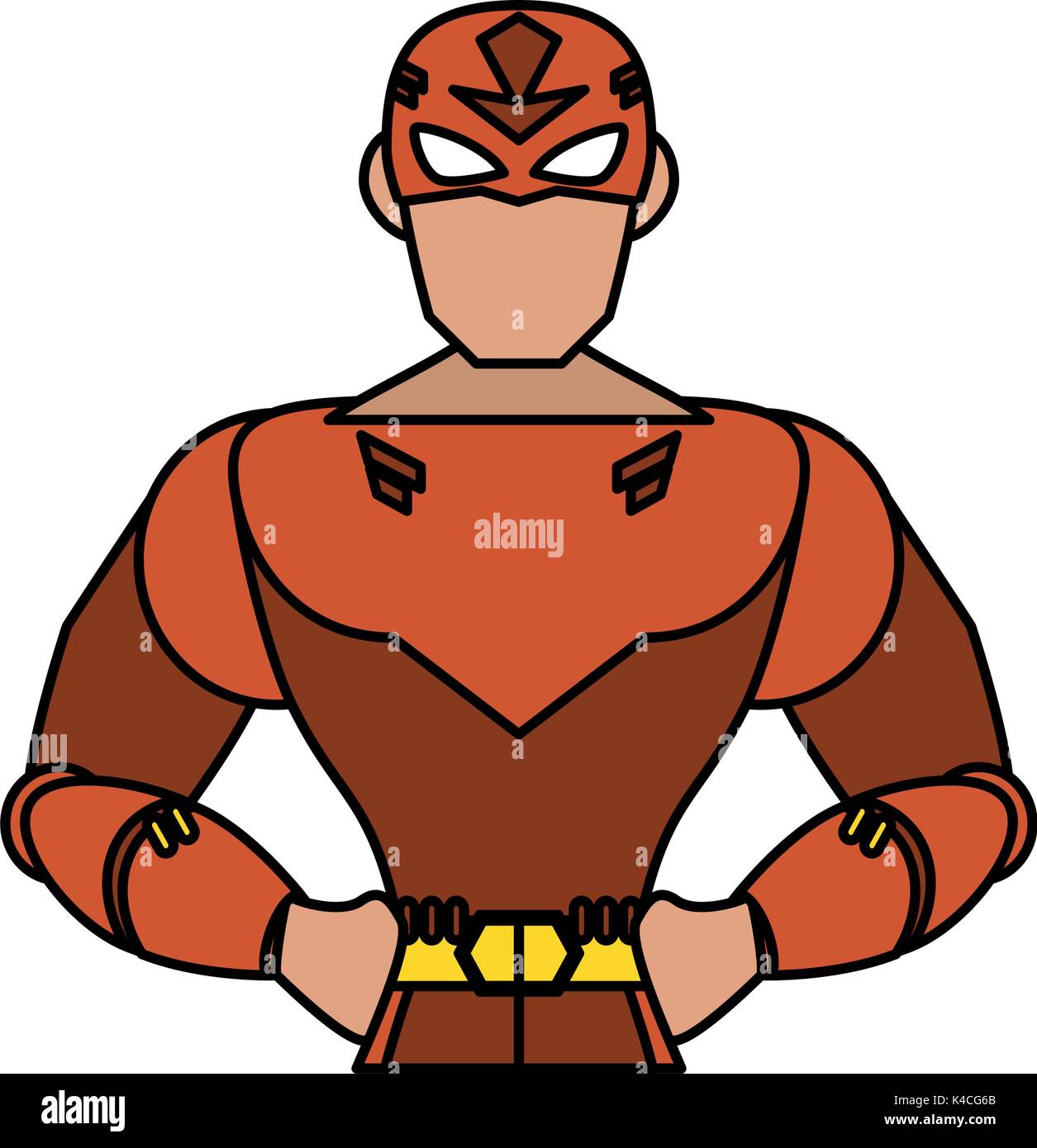 Superhero avatar superman comic design hi-res stock photography and ...