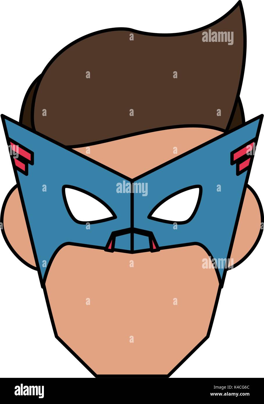 superhero avatar icon image Stock Vector Image & Art - Alamy