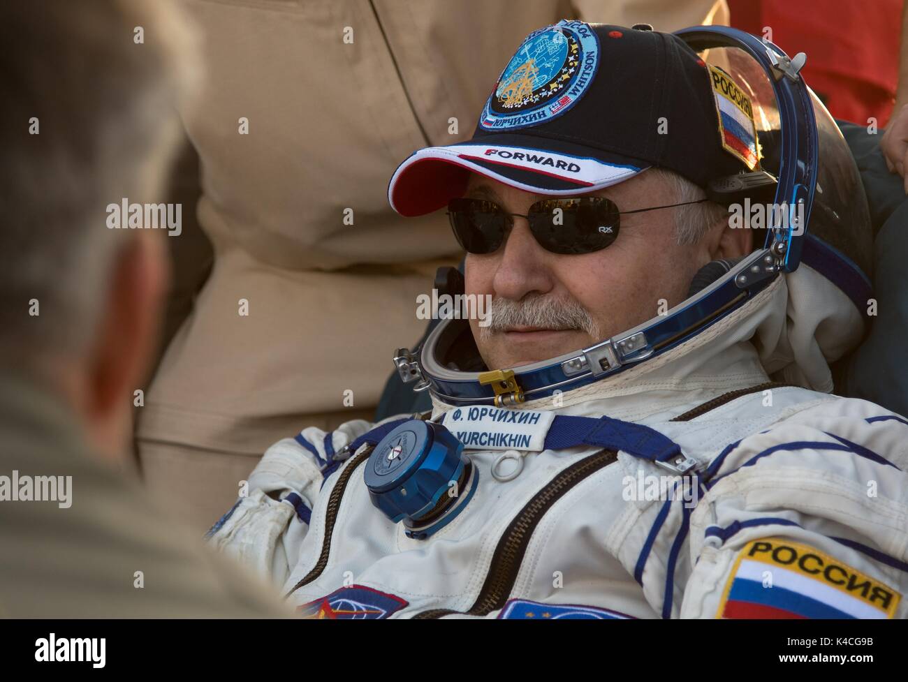 International Space Station Expedition 52 Comander Fyodor Yurchikhin of ...