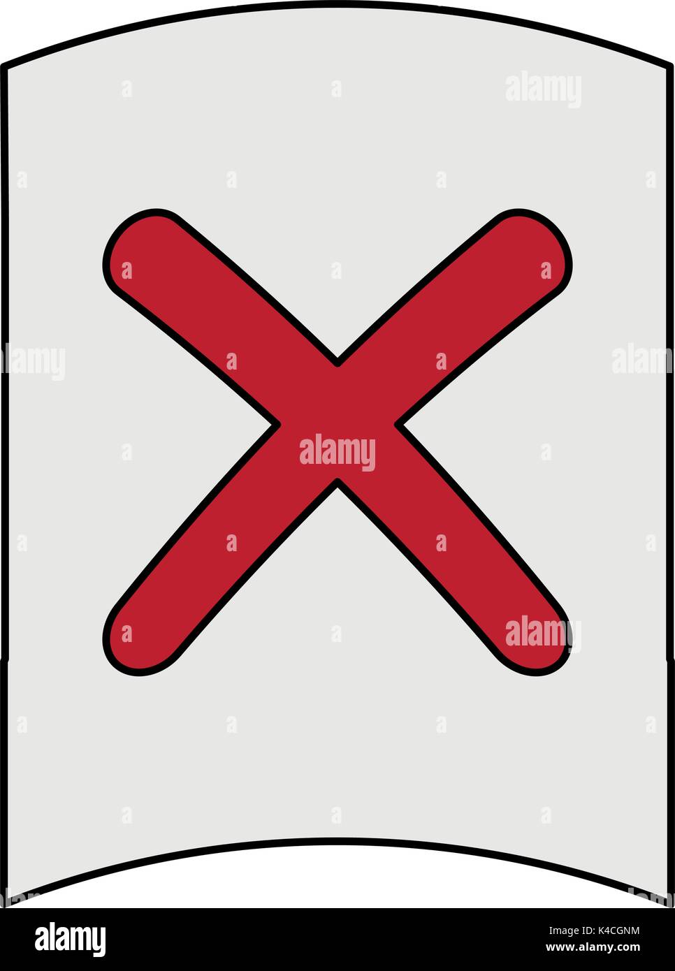 X error Stock Vector Images - Alamy