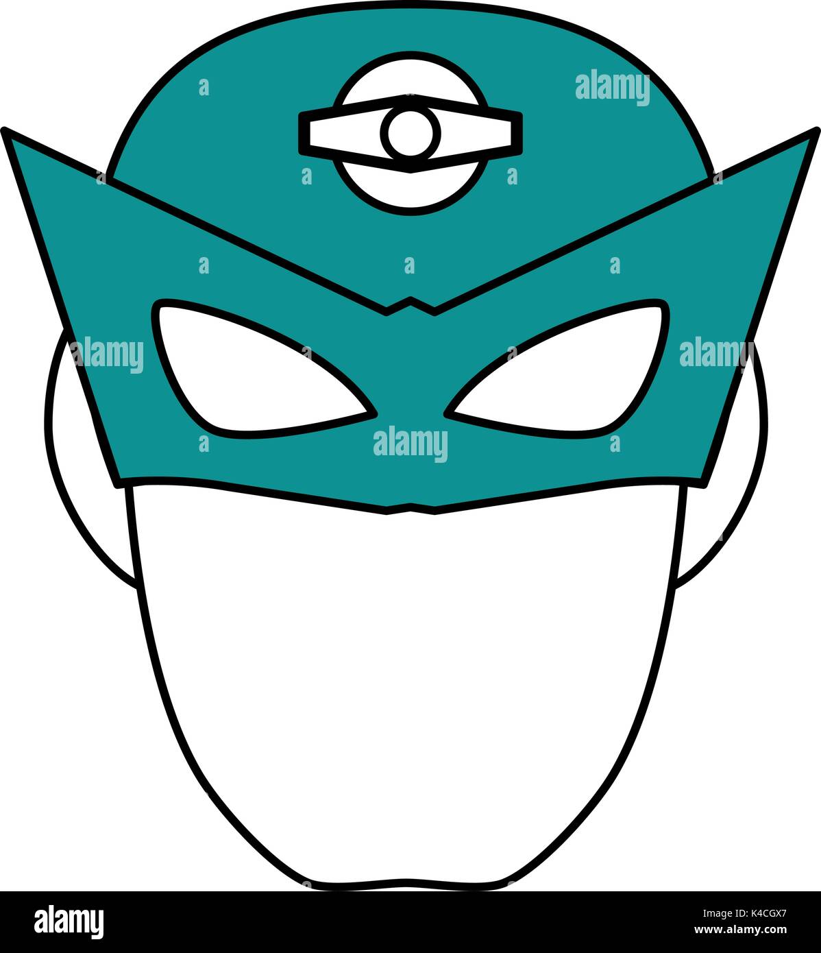 superhero avatar icon image Stock Vector Image & Art - Alamy