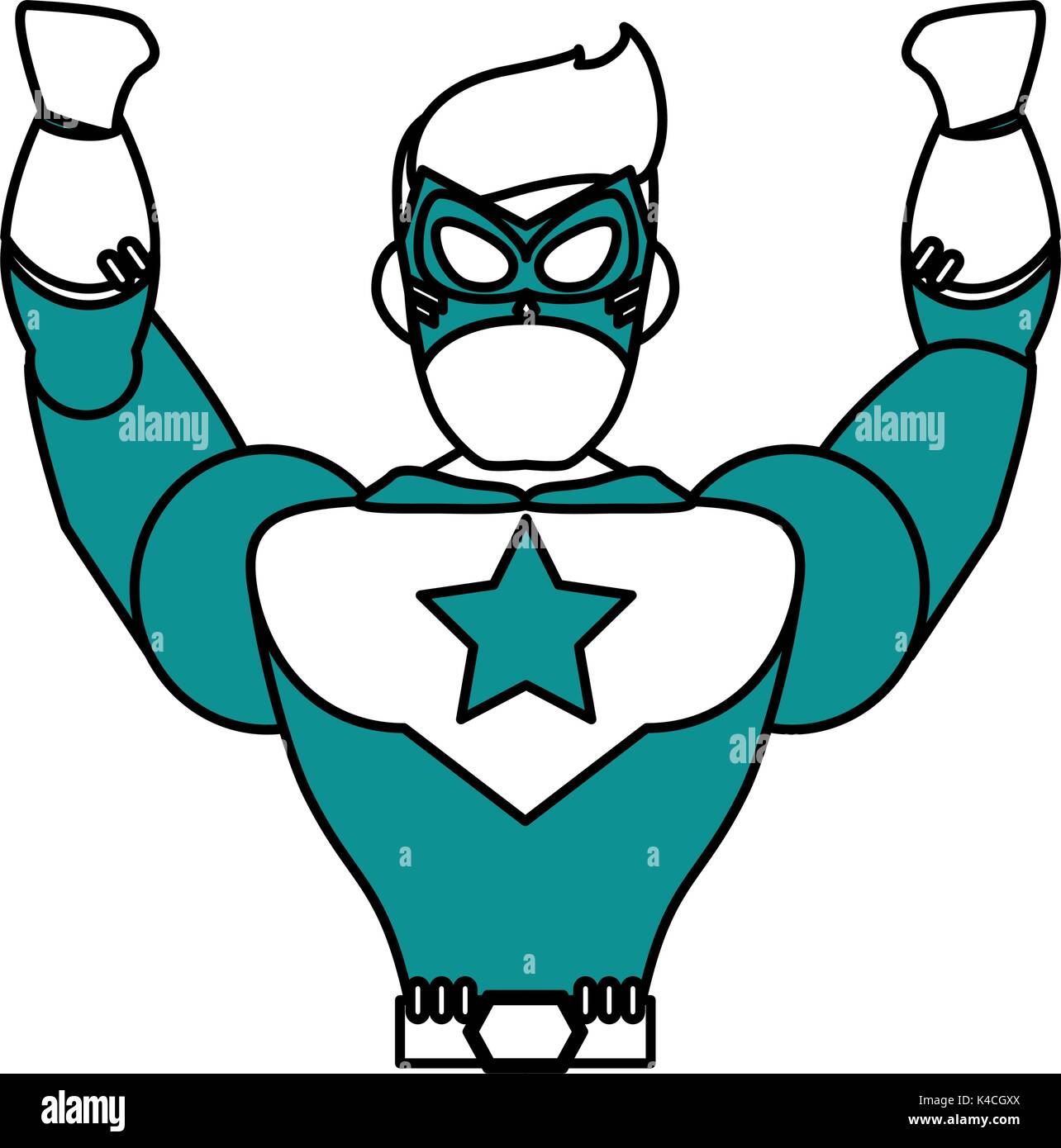 superhero avatar icon image Stock Vector Image & Art - Alamy