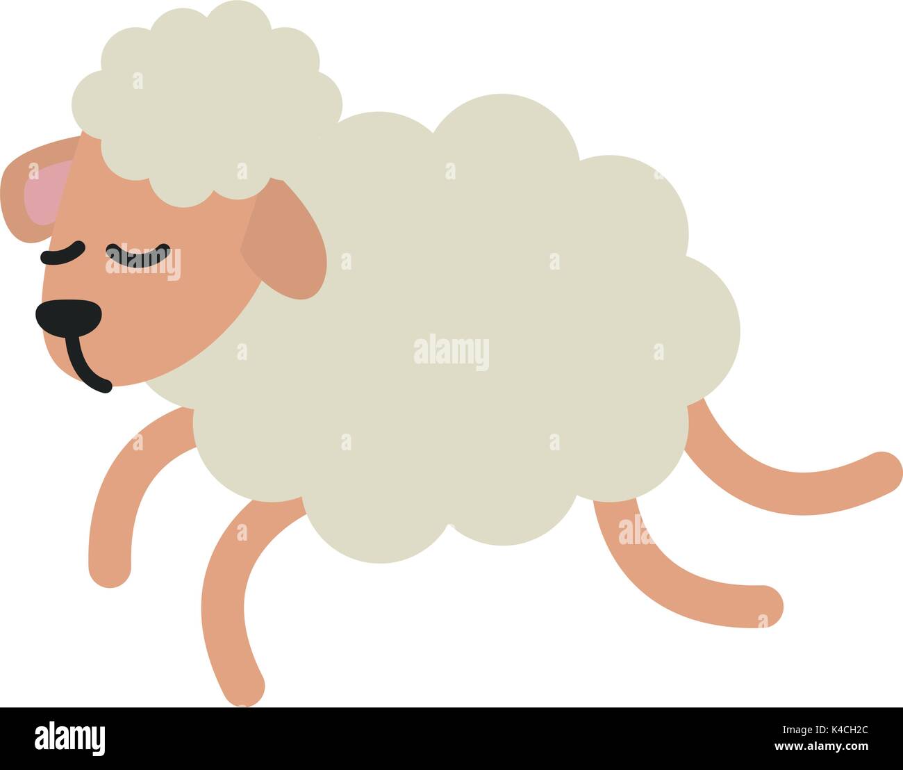 sheep jumping icon image Stock Vector Image & Art - Alamy