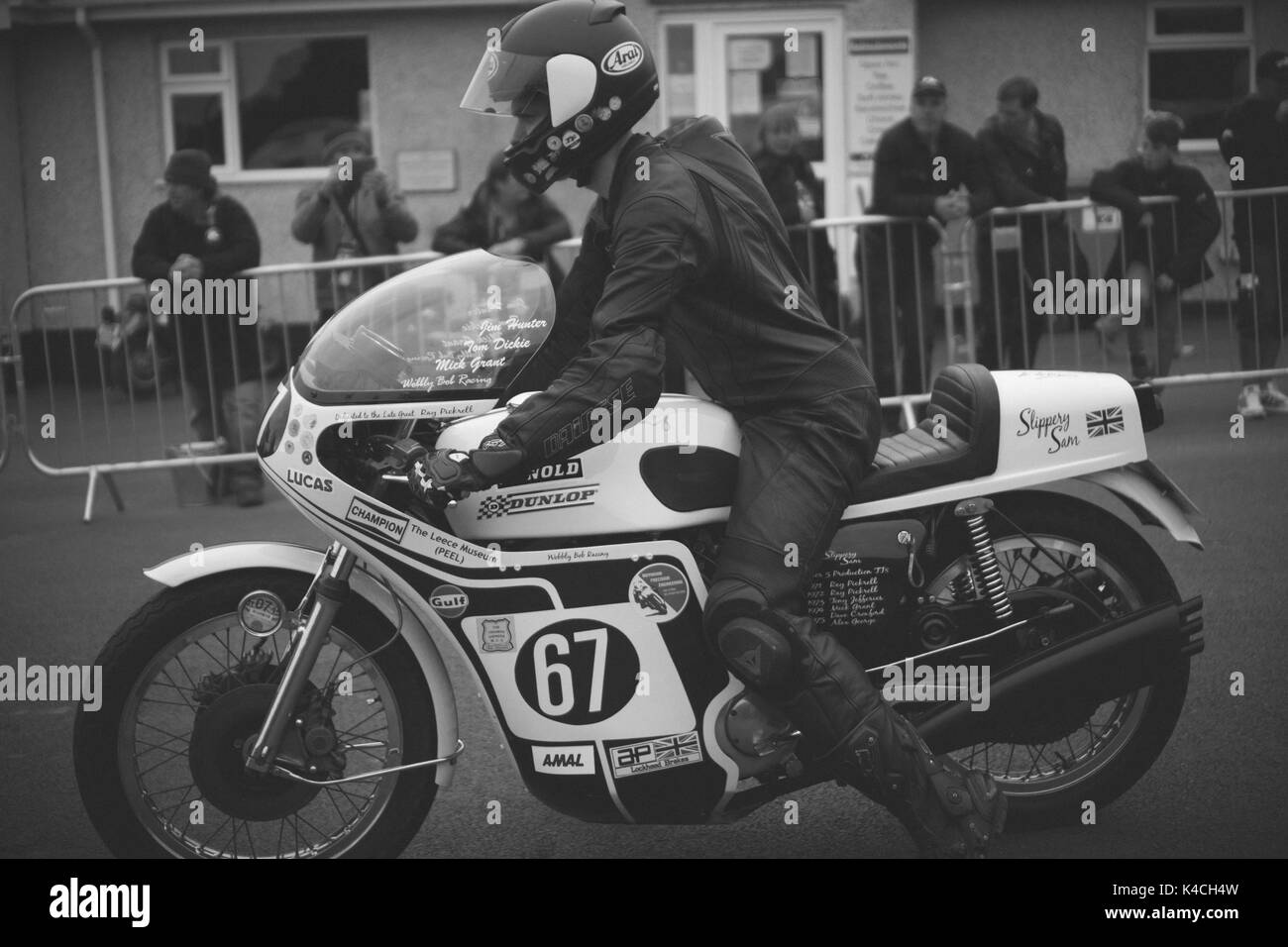 Classic Honda Racing Motorcycle High Resolution Stock Photography and ...