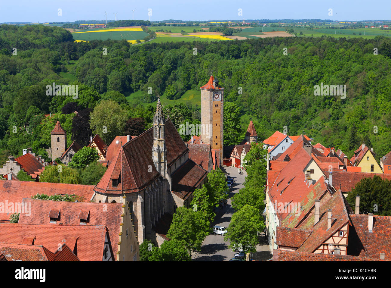 Ansbach germany aerial hi-res stock photography and images - Alamy