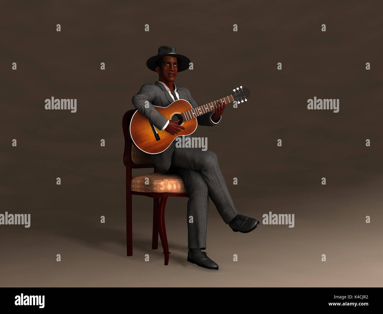 Old jazz man hi-res stock photography and images - Alamy