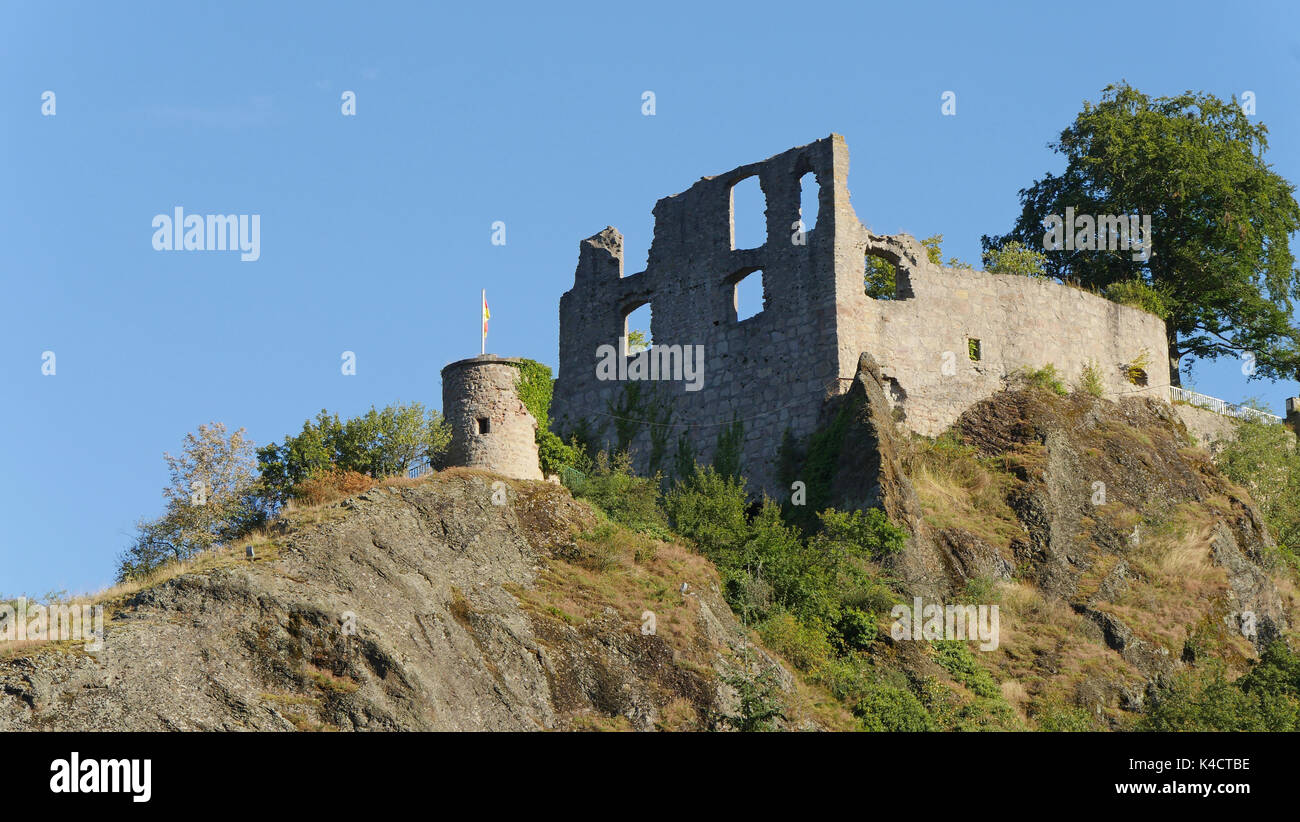 Castle Ruin Falkenstein Stock Photos & Castle Ruin Falkenstein Stock ...