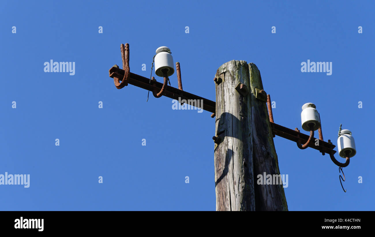 Old Wood Pole High Resolution Stock Photography and Images - Alamy