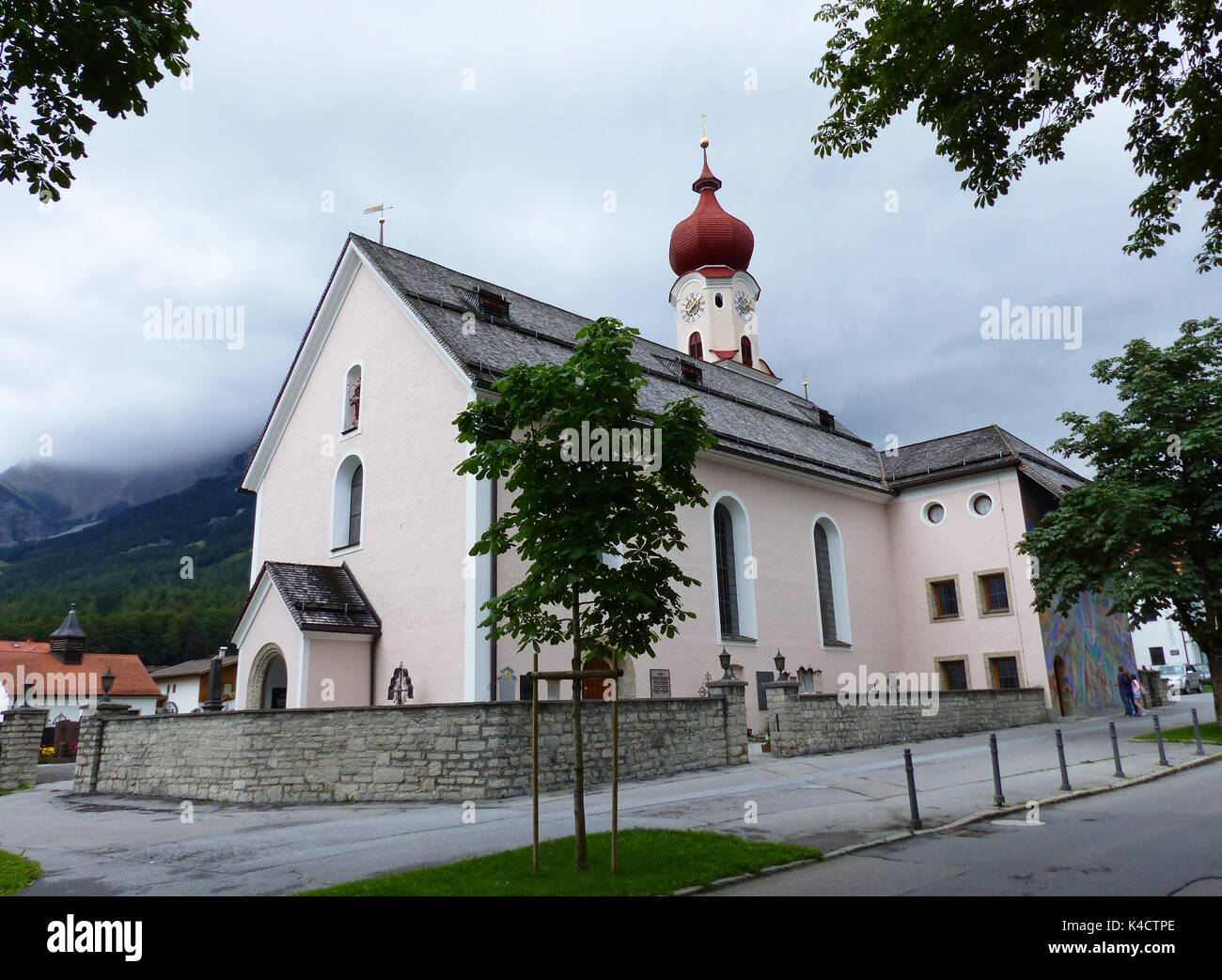 Ehrwald village hi-res stock photography and images - Alamy