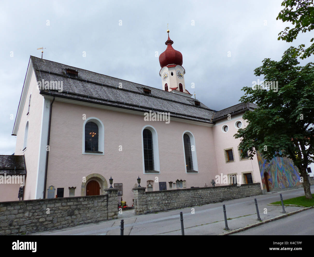 Church in ehrwald hi-res stock photography and images - Alamy