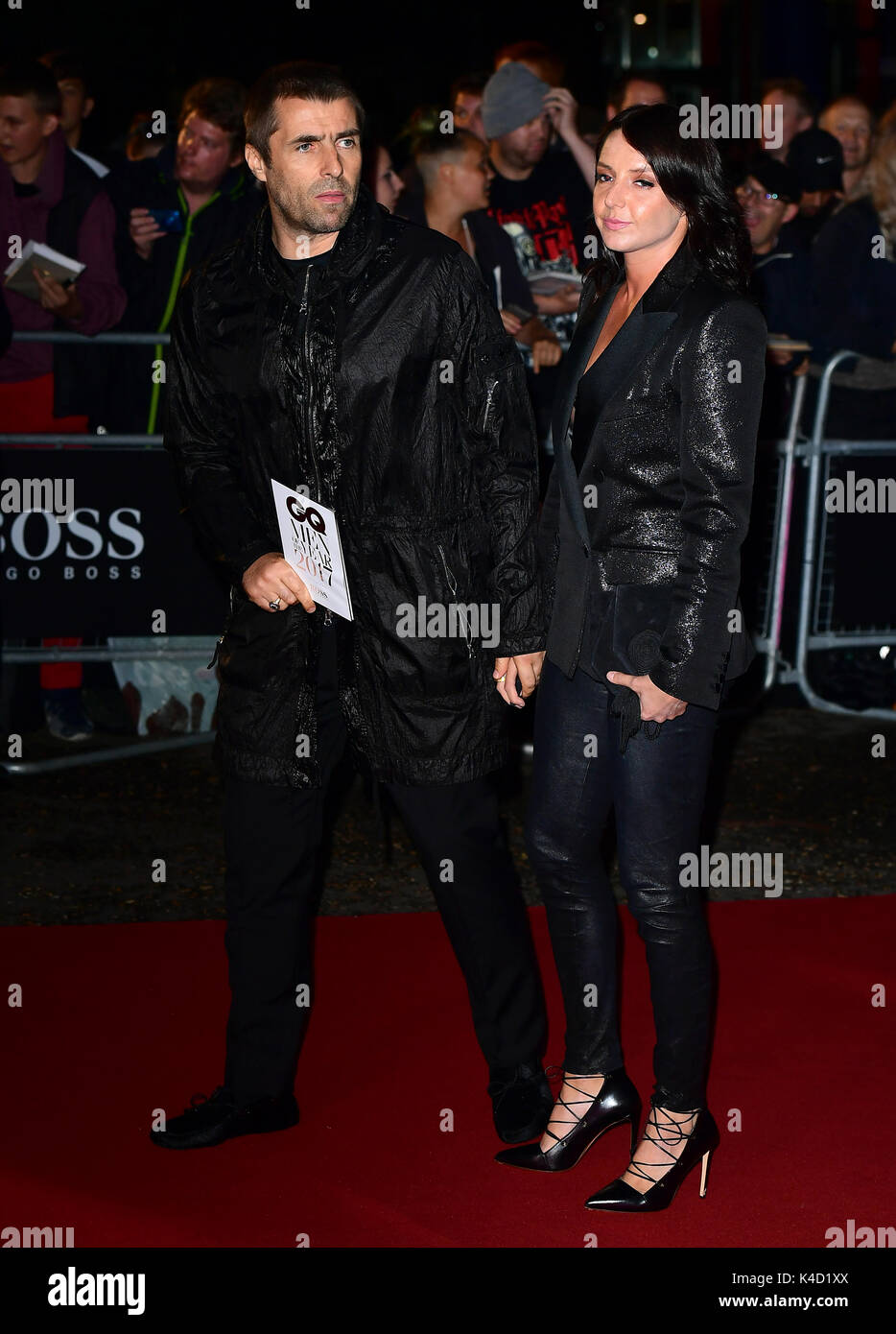 Liam Gallagher and Debbie Gwyther attending the GQ Men of the Year ...