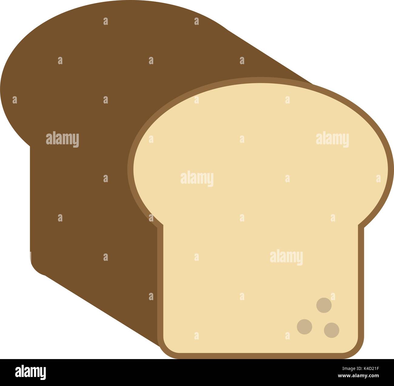 bread loaf icon image Stock Vector Image & Art - Alamy