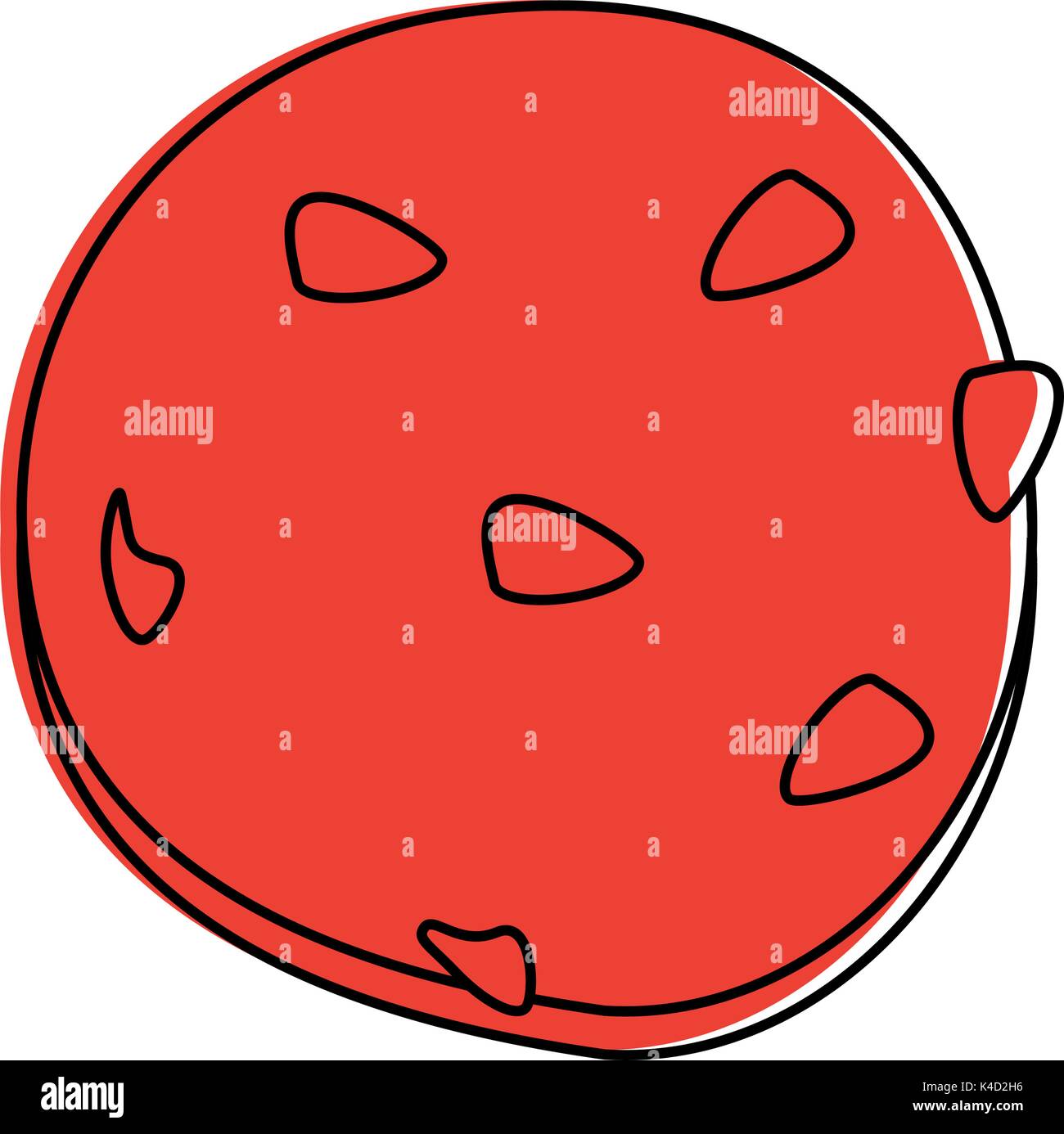 Chocolate cookie bagel on Stock Vector Images - Alamy