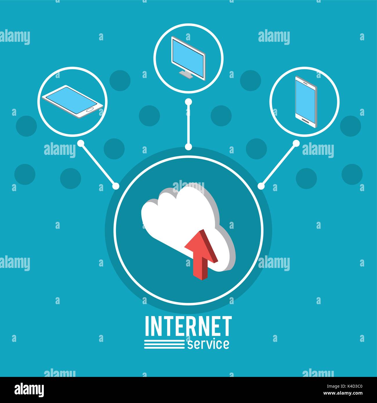 Internet service infographic Stock Vector Image & Art - Alamy