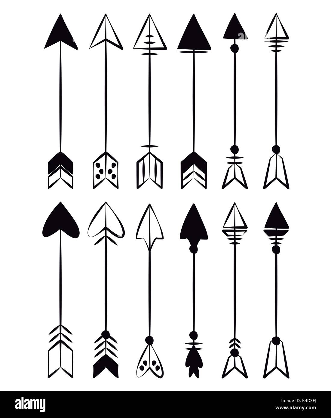 Seamless border arrows in Stock Vector Images - Alamy