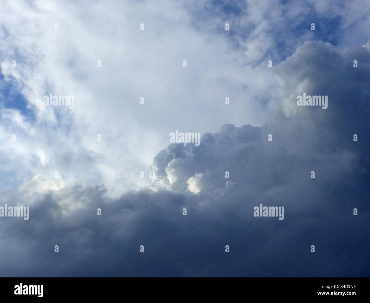 Clouds, Approaching Rain Front Stock Photo - Alamy
