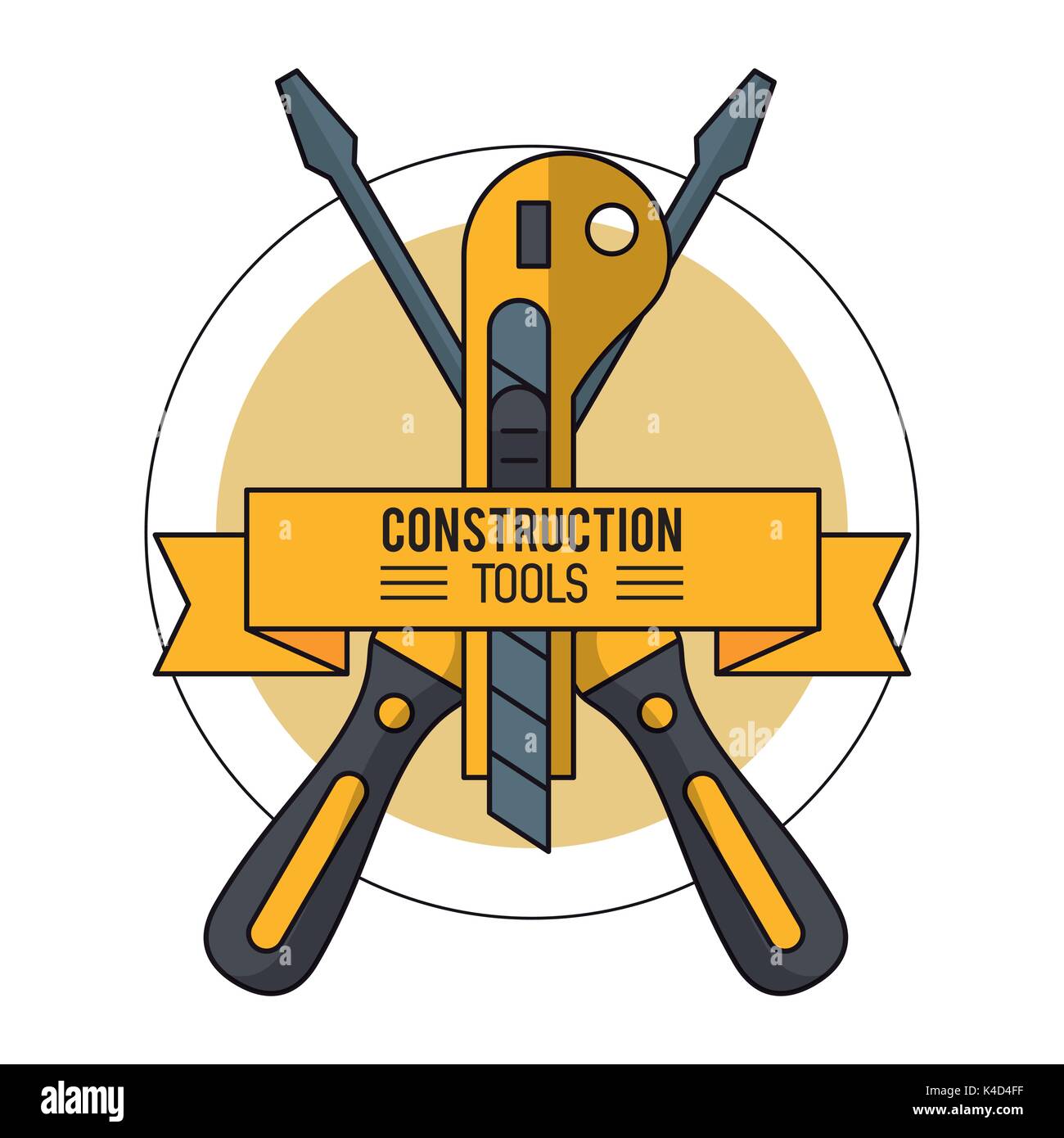 Construction tools design Stock Vector Image & Art - Alamy