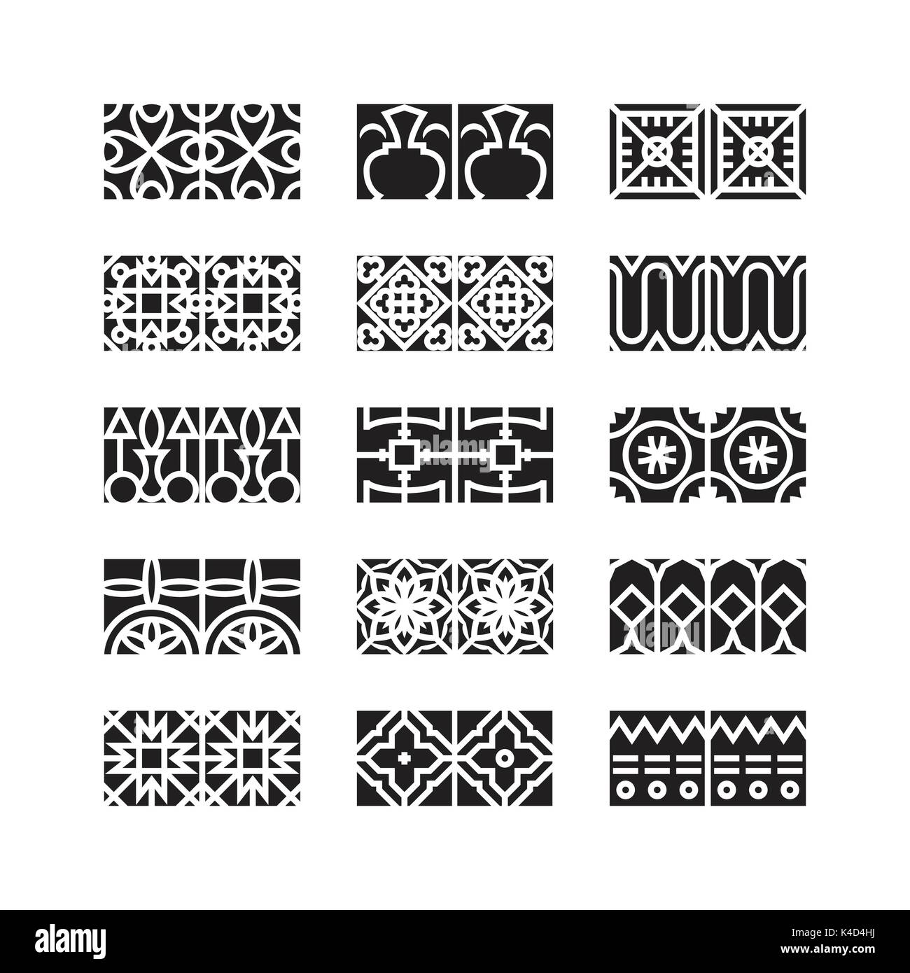 arabic ornament icon, vector set Stock Vector Image & Art - Alamy