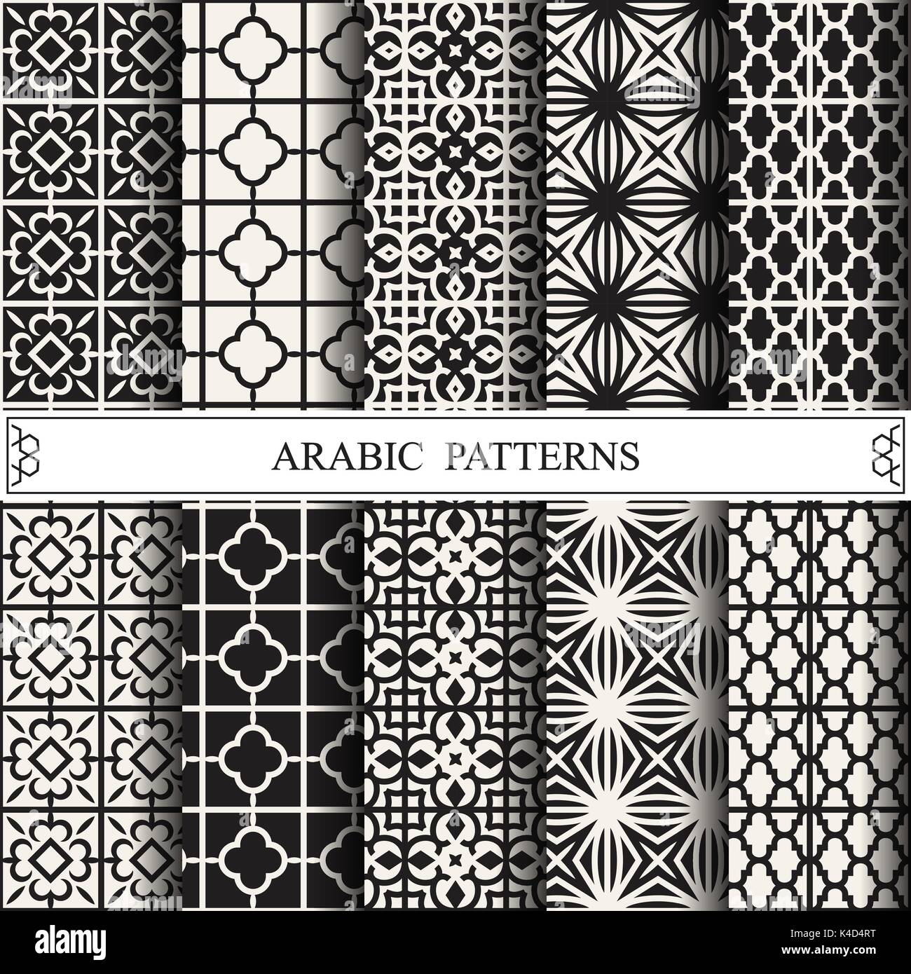 arabic vector pattern, web page background,surface textures Stock ...