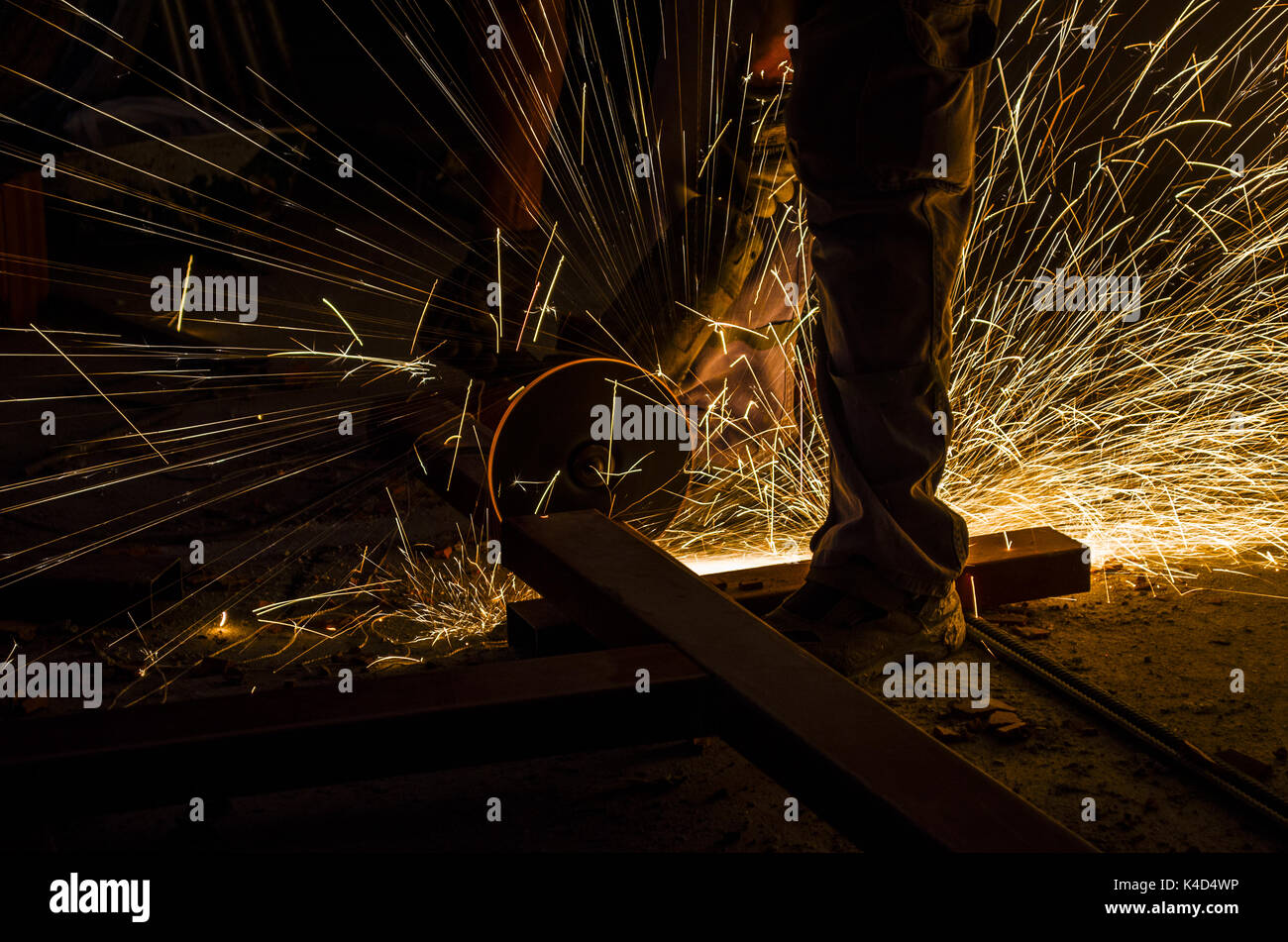Metal spark hi-res stock photography and images - Alamy