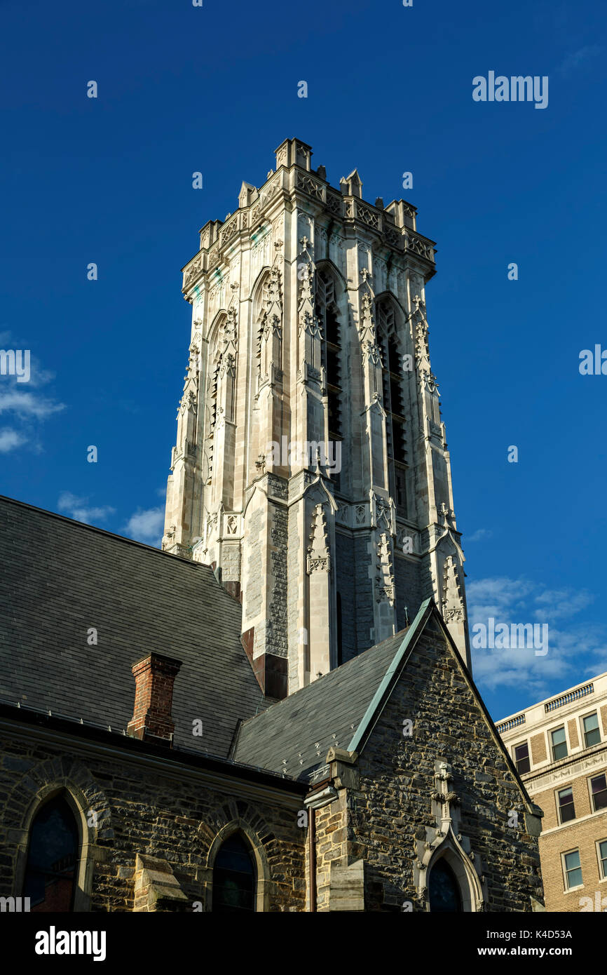 Historic Emmanuel Episcopal Church, Baltimore, Maryland USA Stock Photo ...