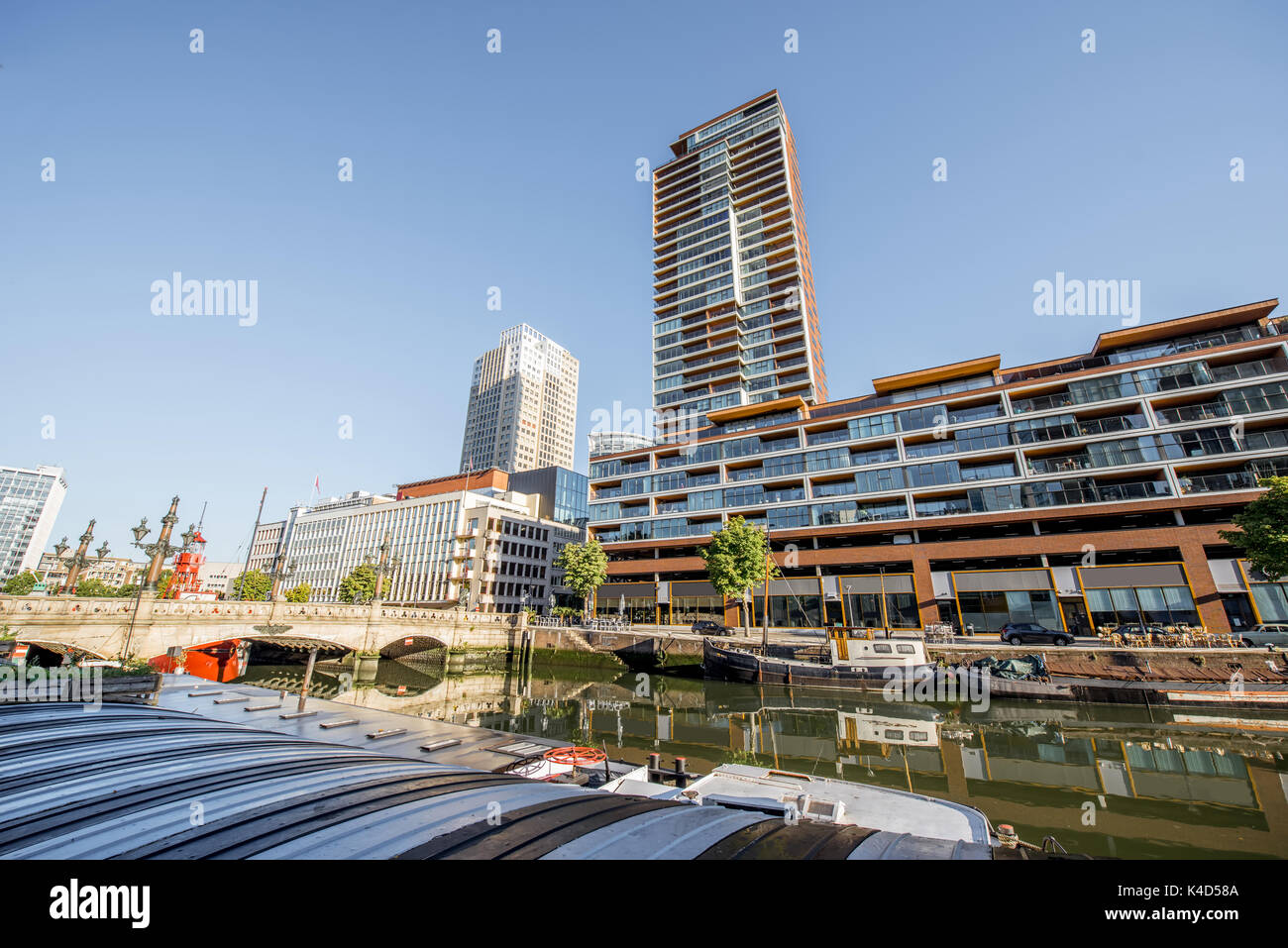 Morning view rotterdam hi-res stock photography and images - Alamy
