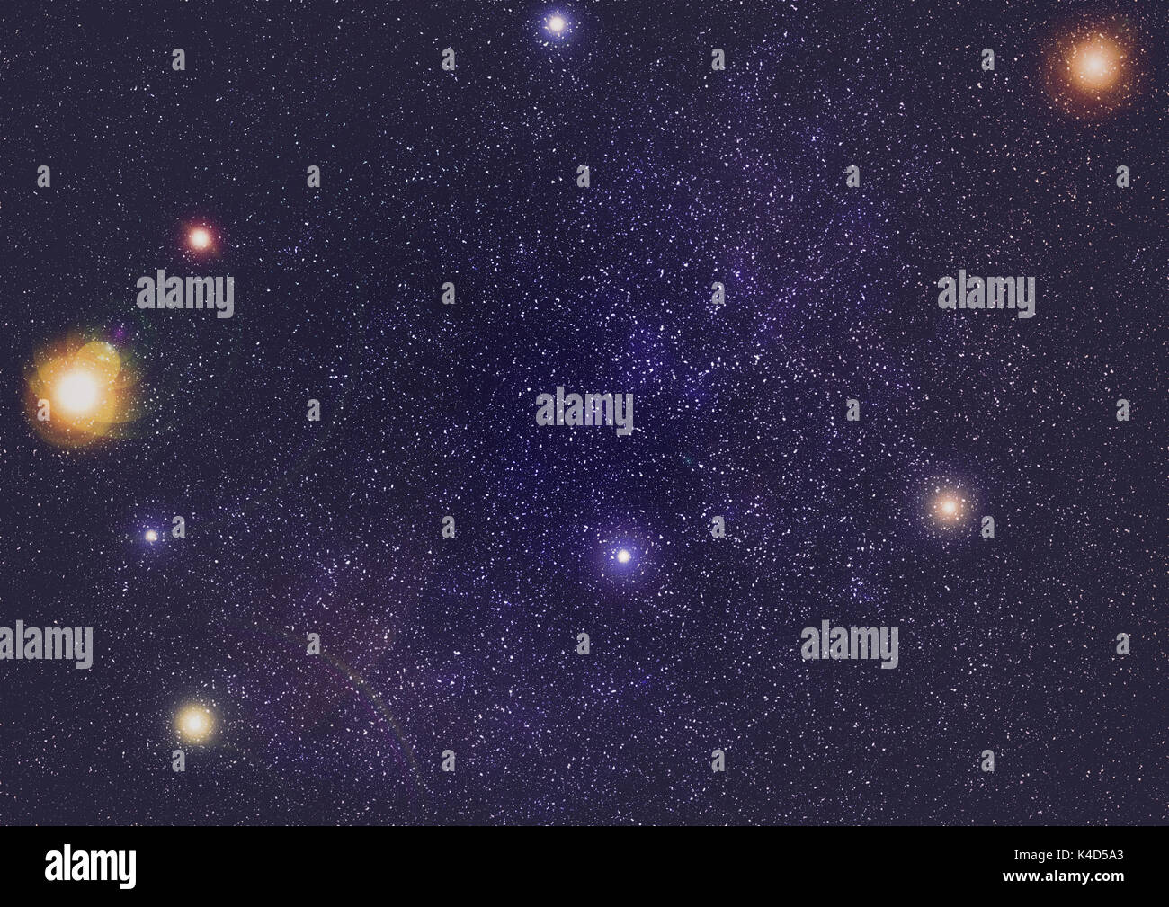 Deep space. High definition star field background . Starry outer space ...