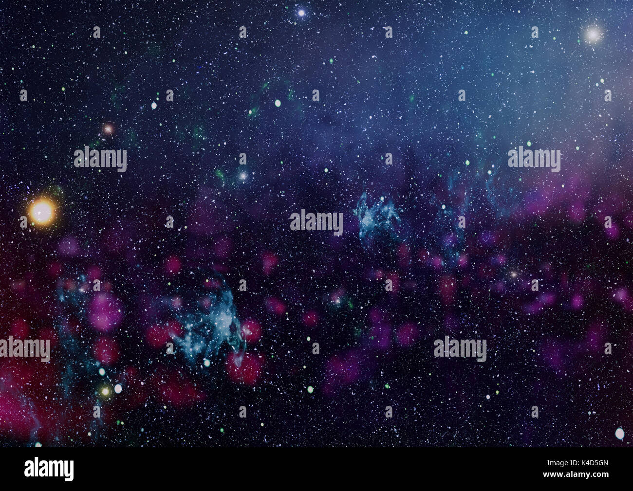 Deep space. High definition star field background . Starry outer space ...